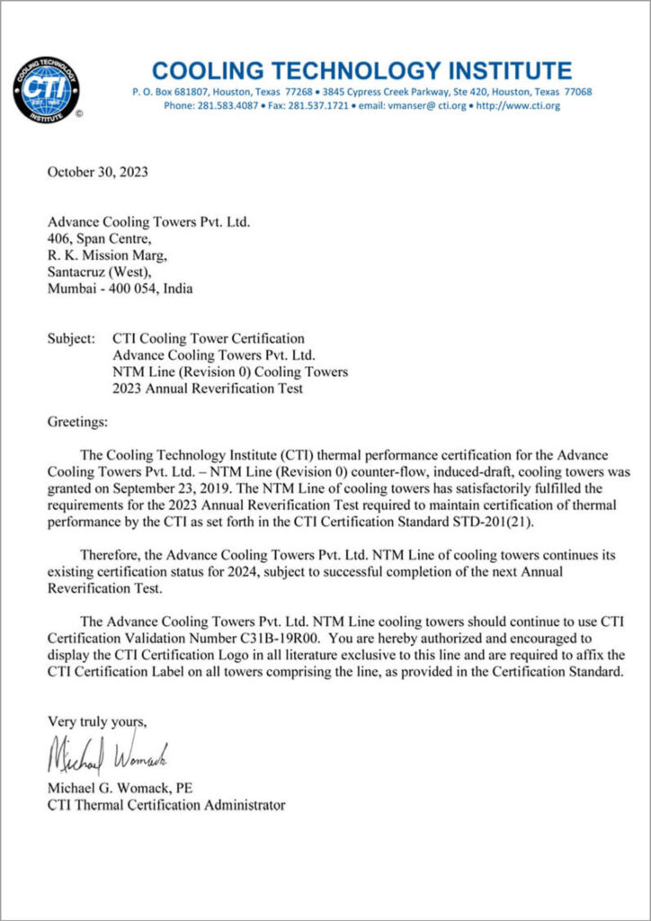 Certifications - Quality and Standards Compliance